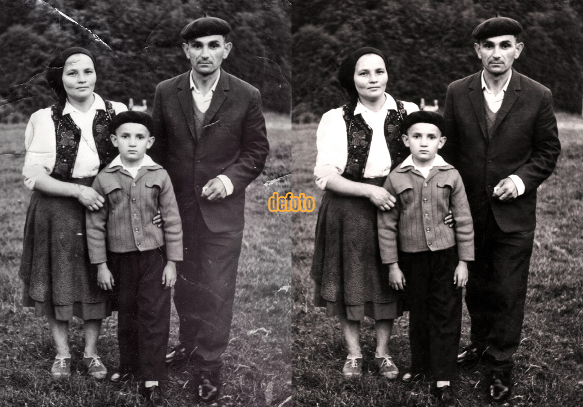 Reconditionare / restaurare fotografii vechi