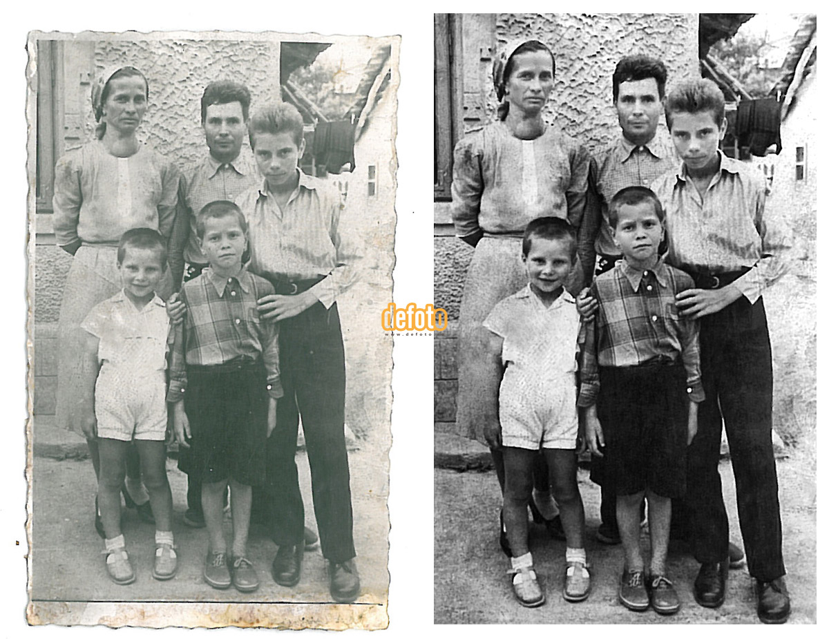 Reconditionare / restaurare fotografii vechi