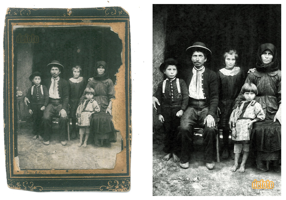 Recondiționări / restaurări fotografii vechi